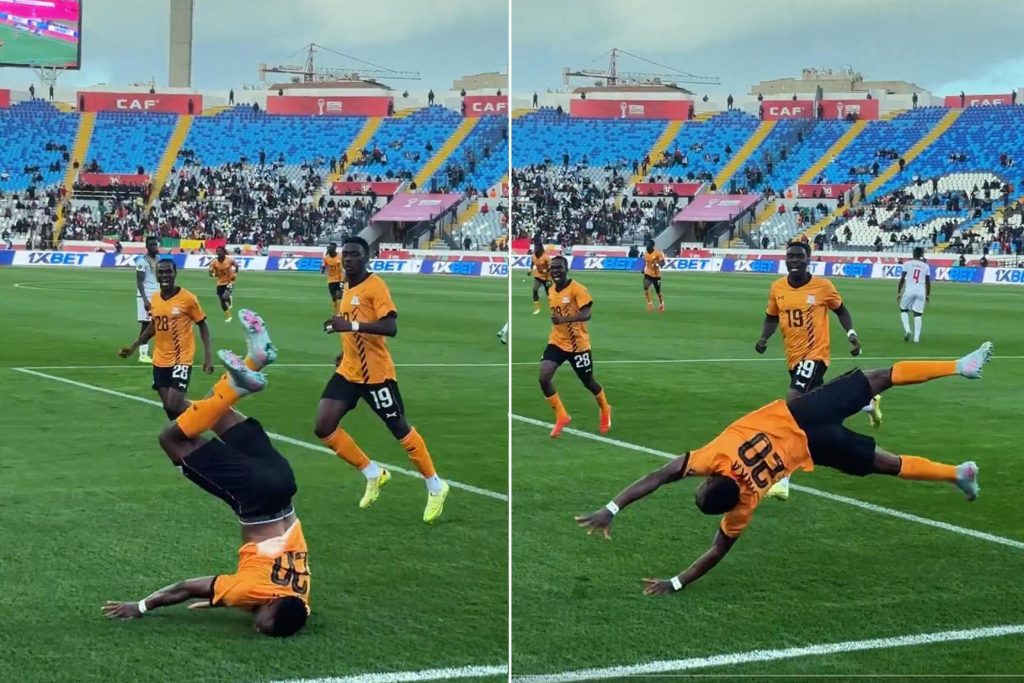 Zambian Striker Nearly Injured Celebrating AFCON Goal - Africa Press ...