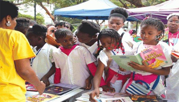 Children's Book Garden encourages reading practice - Angola