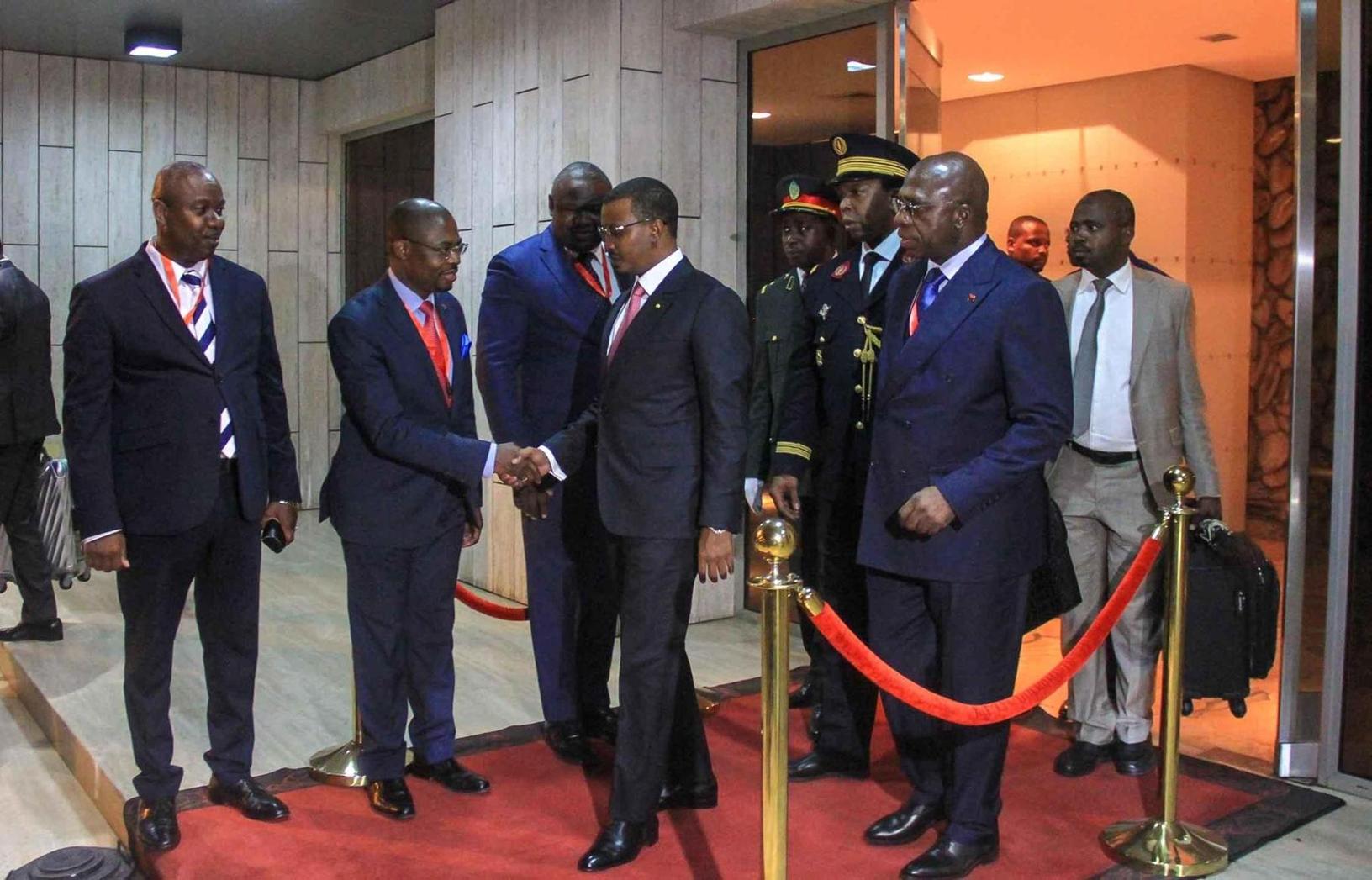 President of Chad in Luanda - Angola