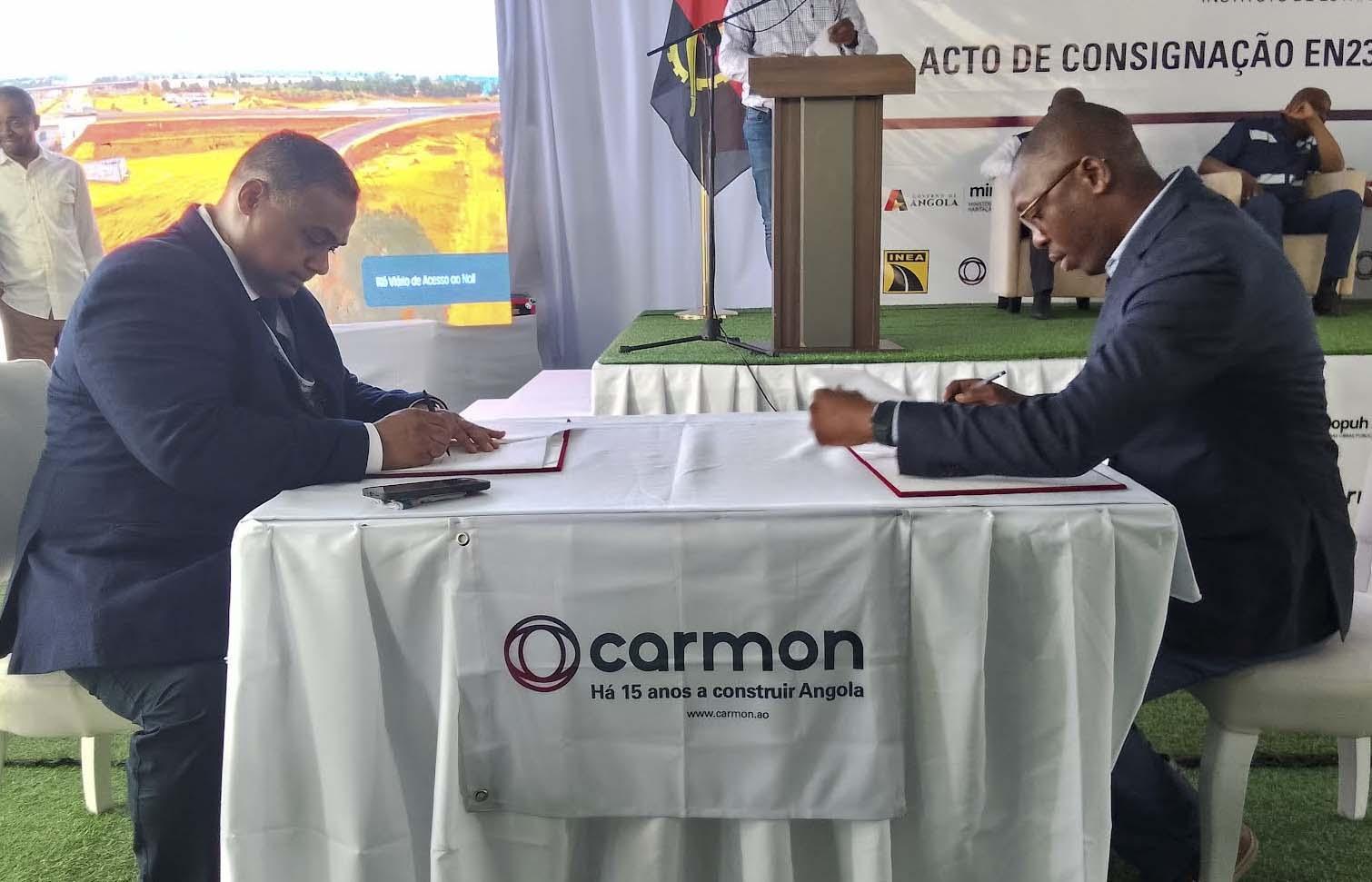 Rehabilitation of the Catete/Maria Teresa section started monday - Angola