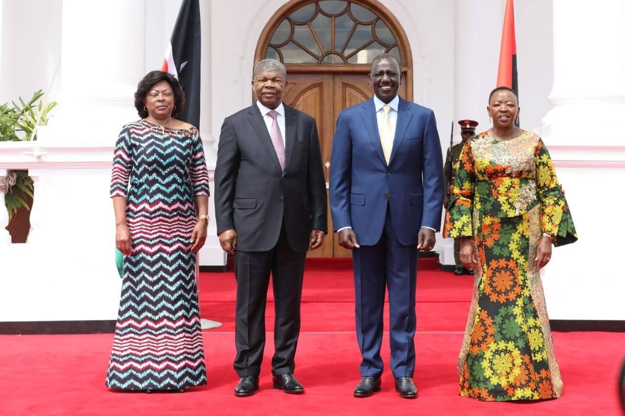 João Lourenço and William Ruto meeting in Nairobi - Angola