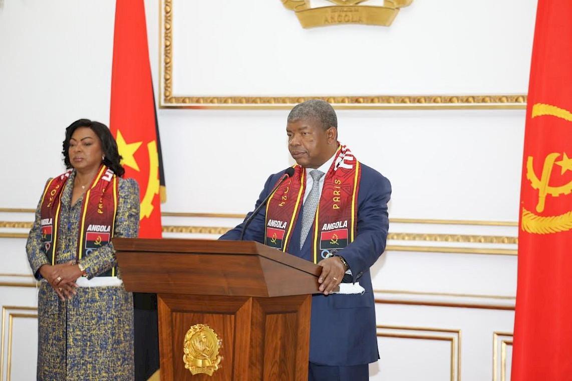 A Copy of the Equipment to Angola'S Number 1 Fan - Angola