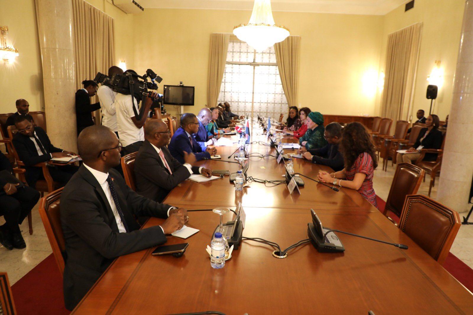 Minister TéTe AntóNio Met with the Deputy Secretary-General of the ...