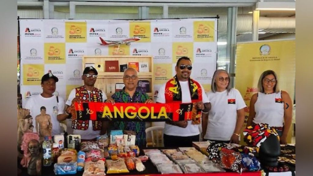Angola'S Stand of the most Popular in the Diplomatic Bazaar 2025 - Angola