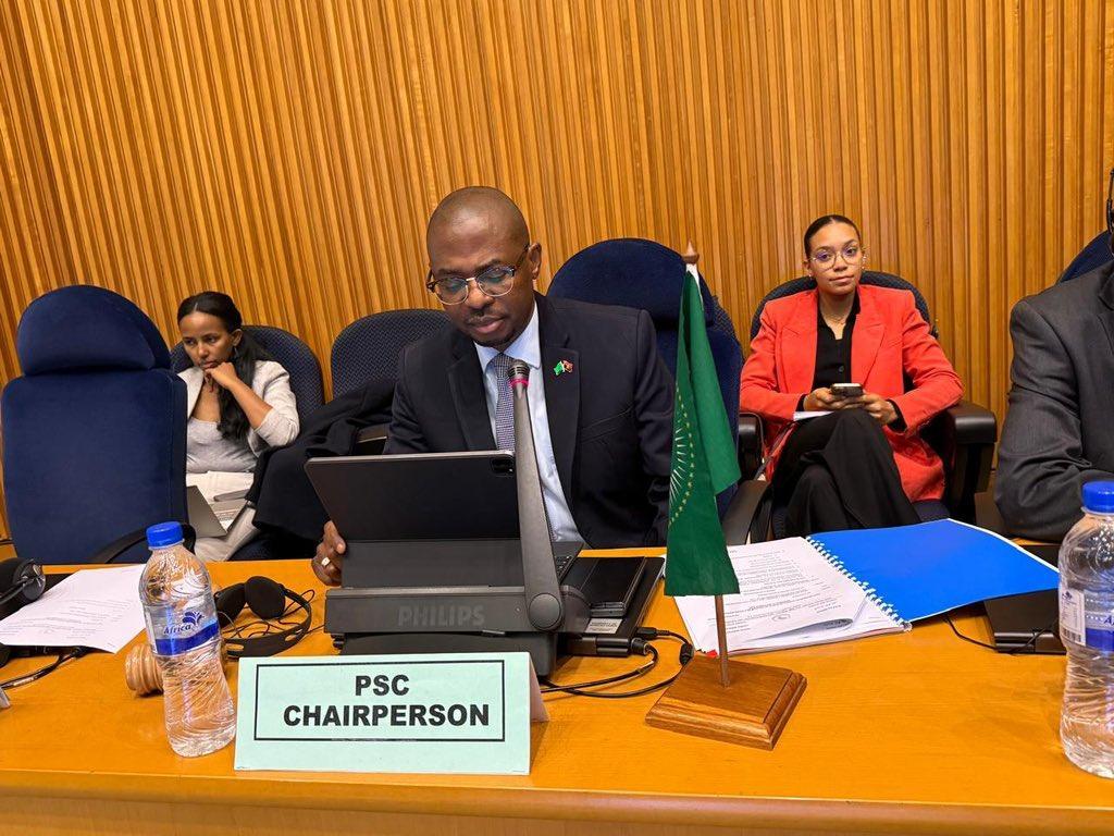Miguel Bembe Leads AU-PSC Meeting on Climate and Security - Angola