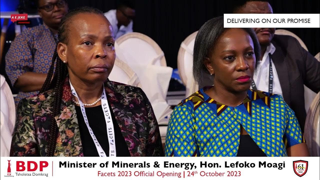 𝐇𝐎𝐍. 𝐋𝐄𝐅𝐎𝐊𝐎 𝐌𝐎𝐀𝐆𝐈 𝐃𝐔𝐑𝐈𝐍𝐆 𝐓𝐇𝐄 𝐅𝐀𝐂𝐄𝐓𝐒 𝐂𝐎𝐍𝐅𝐄𝐑𝐄𝐍𝐂𝐄 𝟐𝟎𝟐𝟑 - Botswana