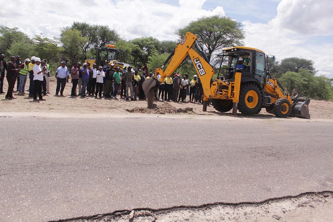 MP Happy with Semotswane- Mathangwane Road Progress - Botswana