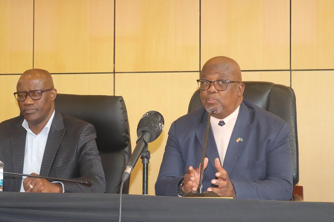 Kgotla Shelter Offices Symbol of Justice - Botswana