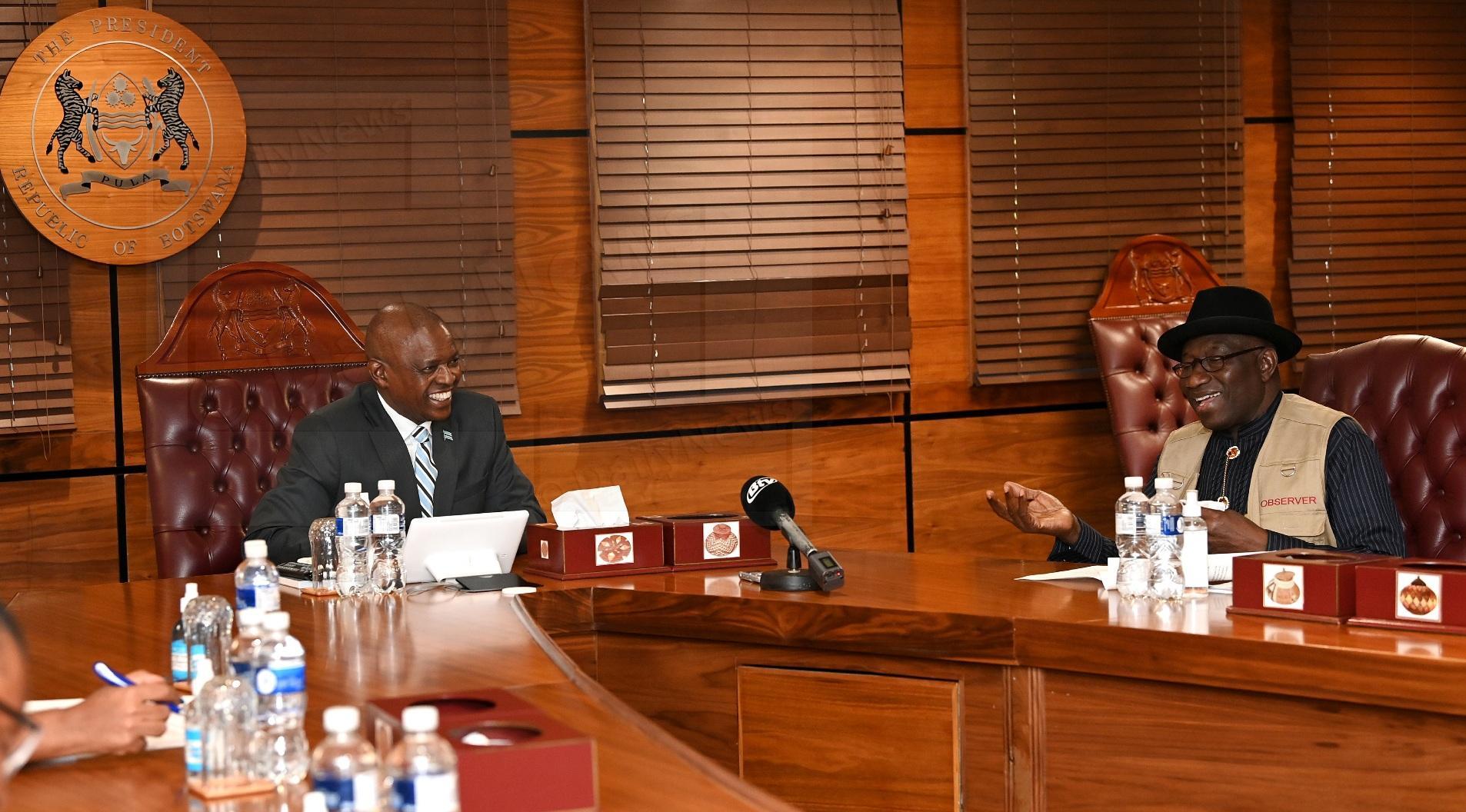 President Dr Mokgweetsi Masisi has Assured the African Union (AU ...