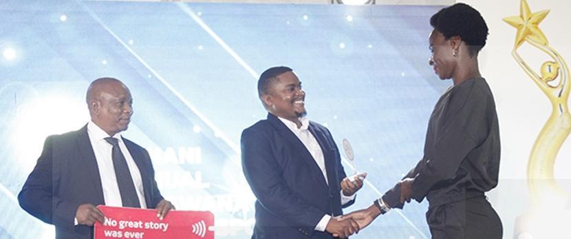 Nowe Shines at Sports Awards - Botswana