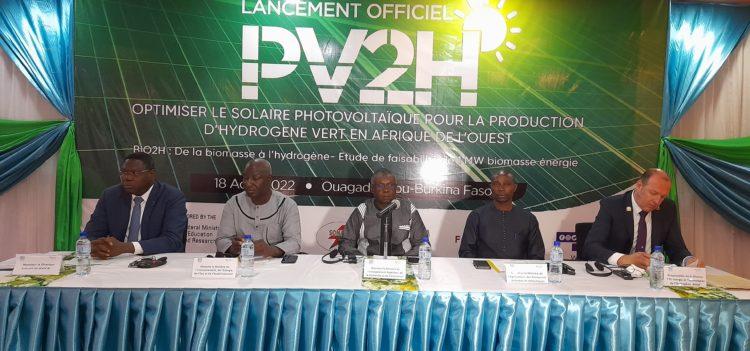 Promotion d’hydrogène vert : Le Projet PV2H officiellement lancé - Burkina Faso