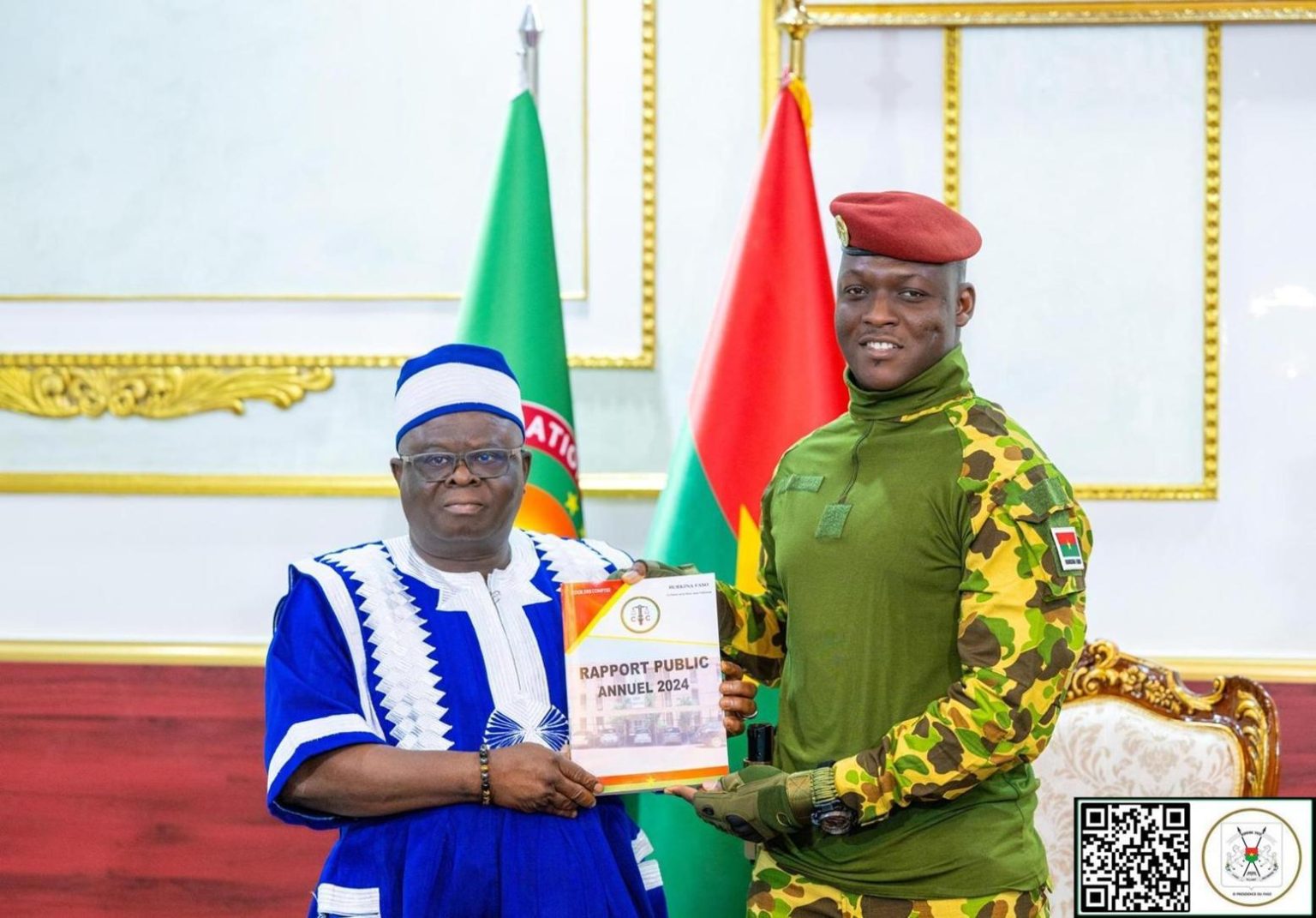 Rapport 2024 de la Cour des Comptes à Ibrahim Traoré - Burkina Faso