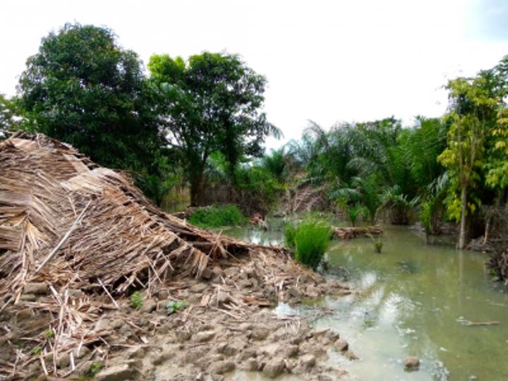 plus de 200 maisons écroulées et des centaines de sans-abris à Ndangala ...