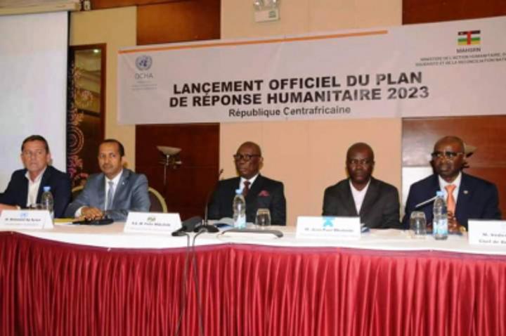 lancement officiel du Plan de réponse humanitaire 2023 - centrafricaine