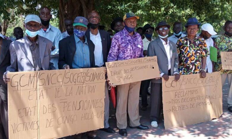 Lubumbashi : Impayés par la CNSS, les retraités Gecamines, SNCC ...