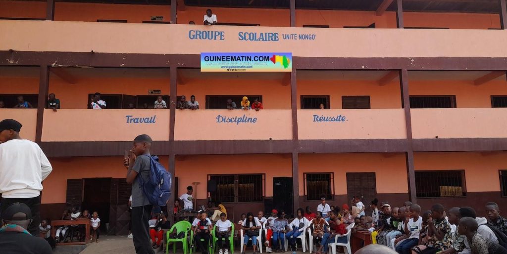 Groupe scolaire Unité Nongo : élèves, parents et amis célèbrent la fête de classes - guinee Conakry