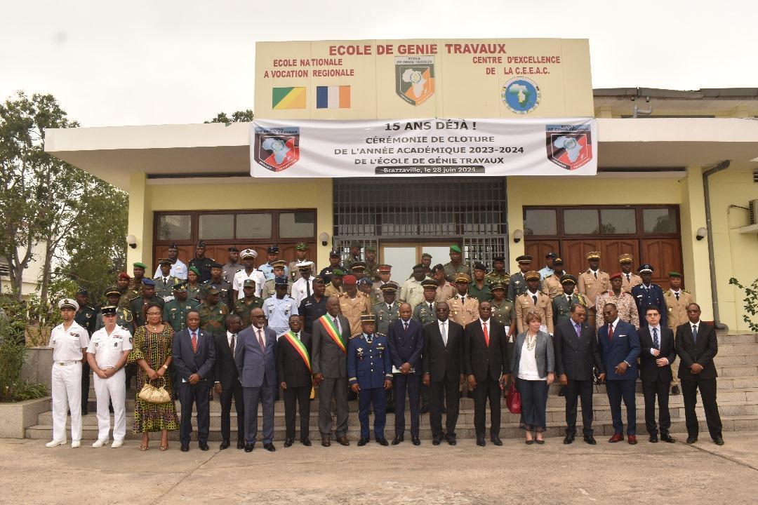Académie Militaire Marien-Ngouabi: Fin de la Formation de la QuinzièMe Promotion - Congo Brazzaville