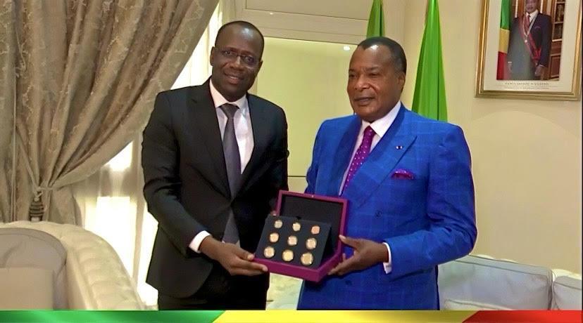 BEAC : de nouvelles pièces de monnaie présentées à Denis Sassou N’Guesso - Congo Brazzaville