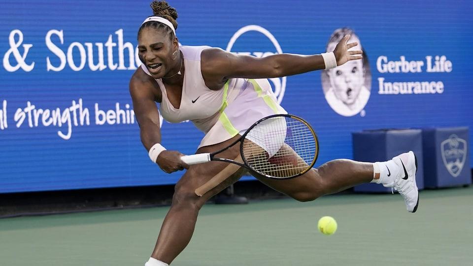 WTA - Cincinnati: Serena Williams battue sèchement par Raducanu au 1er ...