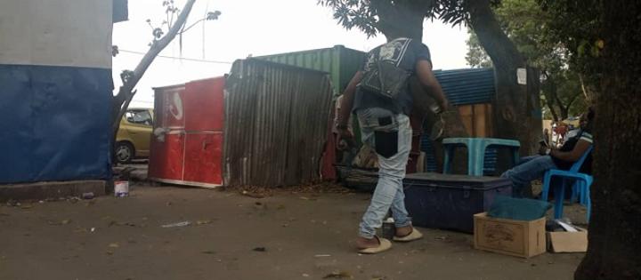 Opération "Kin Bopeto": la brigade de démolition de l'hôtel de Ville de ...