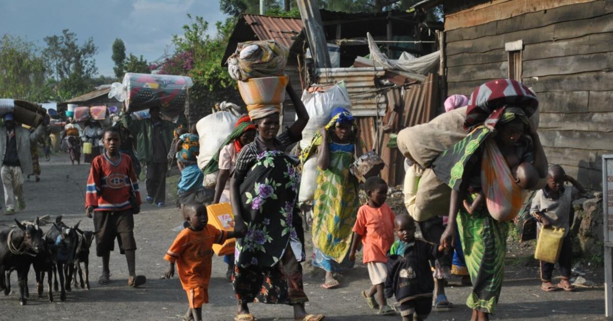 Masisi : La cité de Sake débordée des déplacés fuyant les combats entre ...