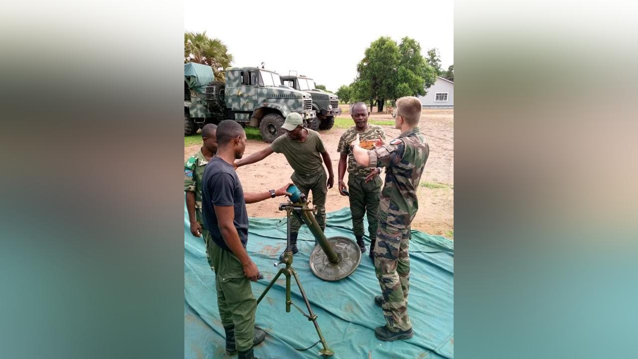 Coopération militaire franco-congolaise : Des artilleurs français ...