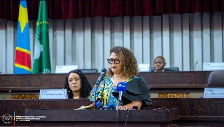 Thérèse Kayikwamba au corps diplomatique : « La précarité sécuritaire à ...