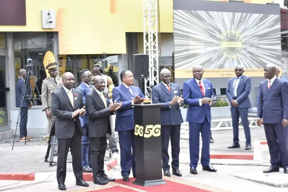 Économie numérique : la 5G lancée officiellement à Brazzaville - Congo ...
