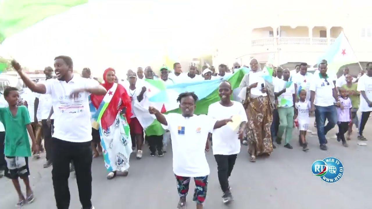 La Commune de Balbala a organisée une marche dédiée au 46ème ...
