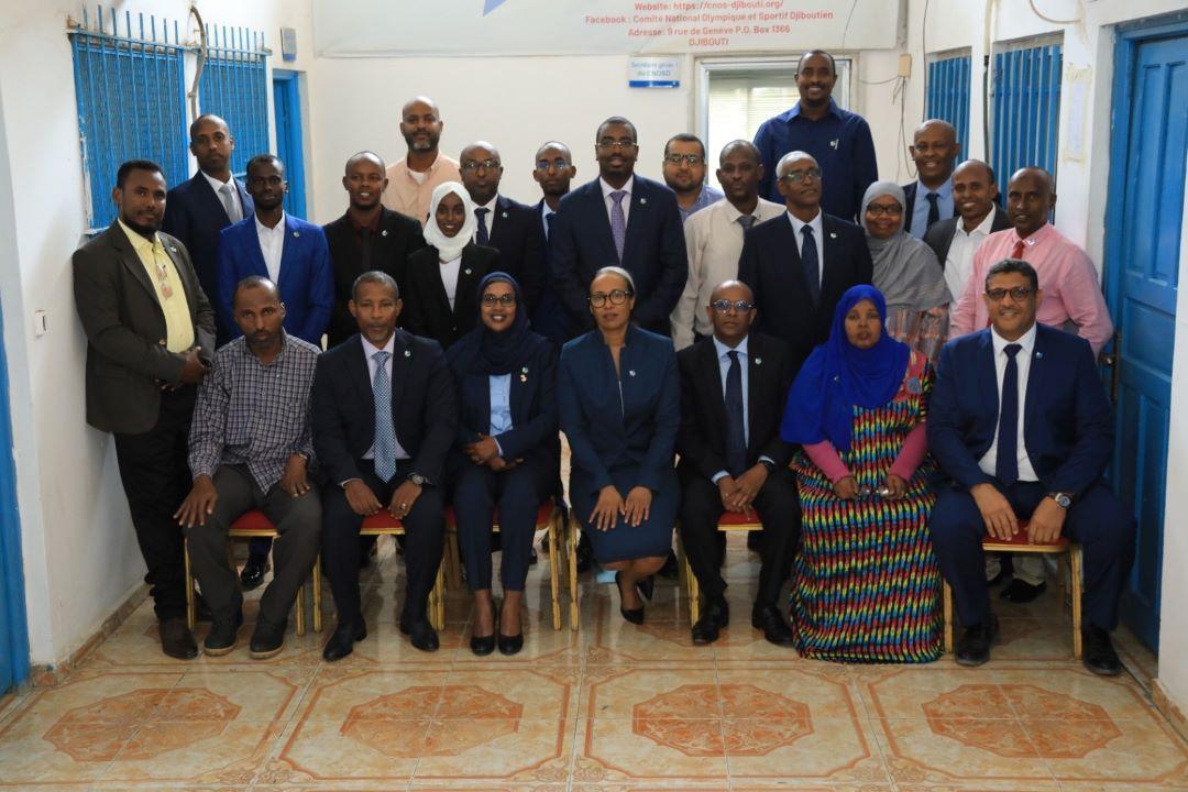 Aïcha Garad Ali reconduite à la tête du CNOSD, entre bilan positif et ...