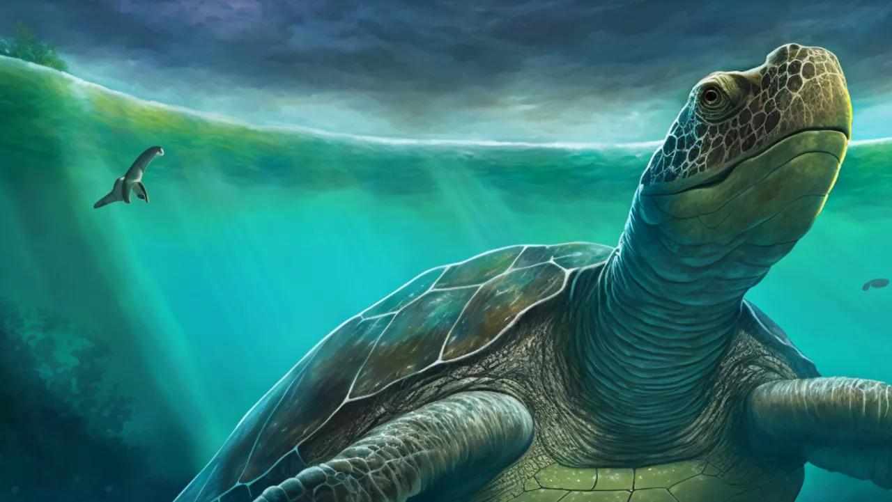 Scientists Discover 4,000 pound, 12-feet-long Turtle That Lived During ...