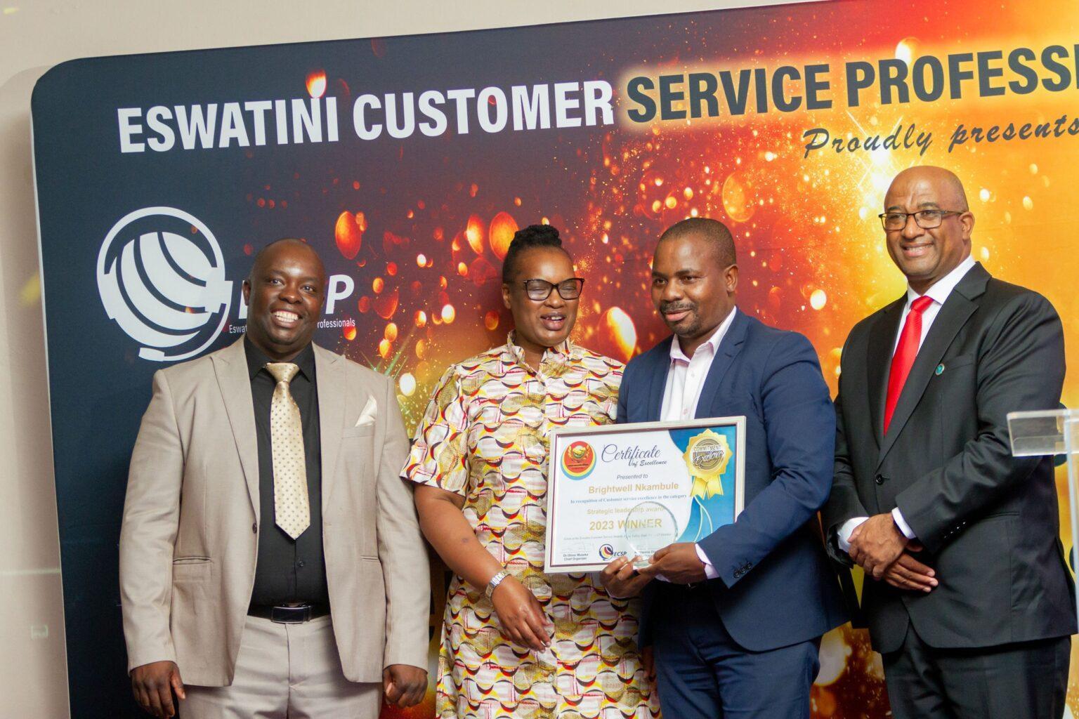 ERS CELEBRATES DOUBLE TRIUMPH AT CUSTOMER SERVICE AWARDS - Eswatini