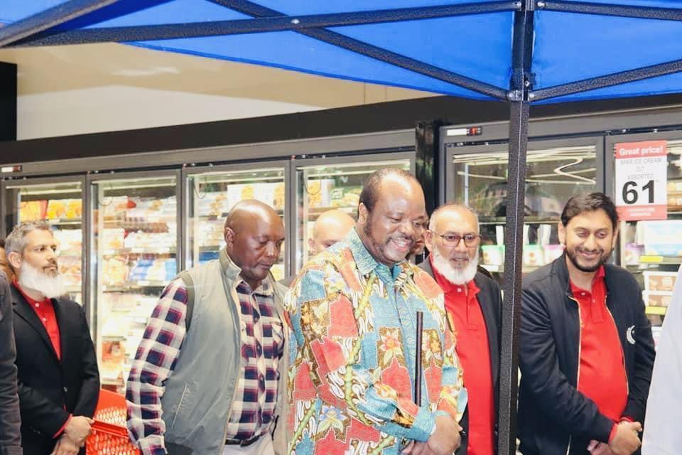 King Mswati Applauds Growth of Al-Mansoor Group, Says Buy&Save SPAR ...