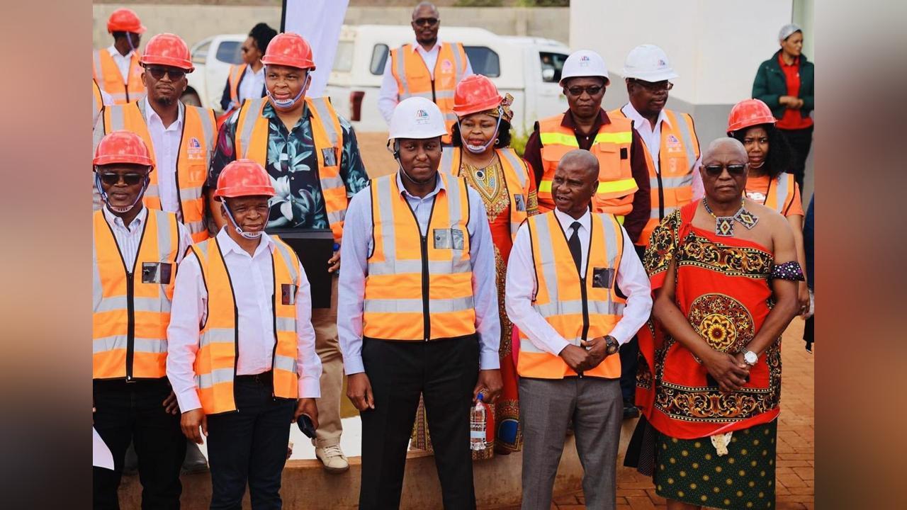 Prime Minister Russell Mmiso Dlamini Tours Mpakeni Dam that will over ...