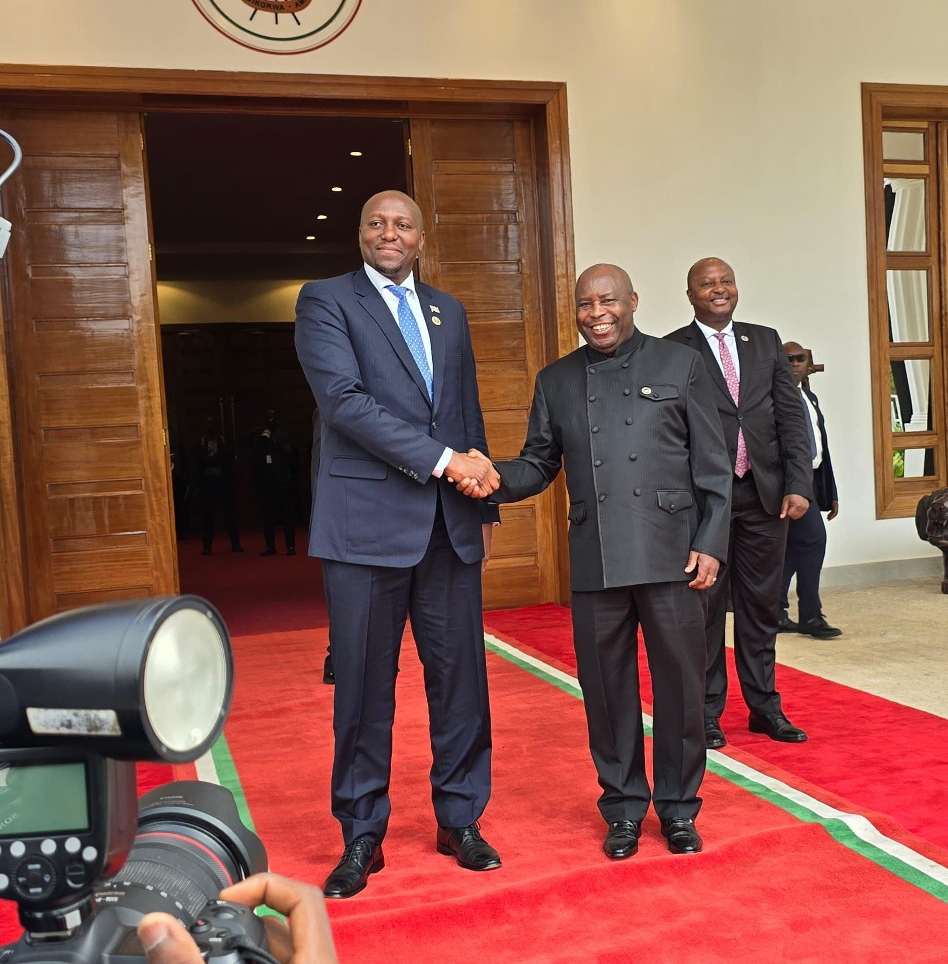 Russell Mmiso Dlamini at the 23Rd COMESA Summit in Burundi - Eswatini
