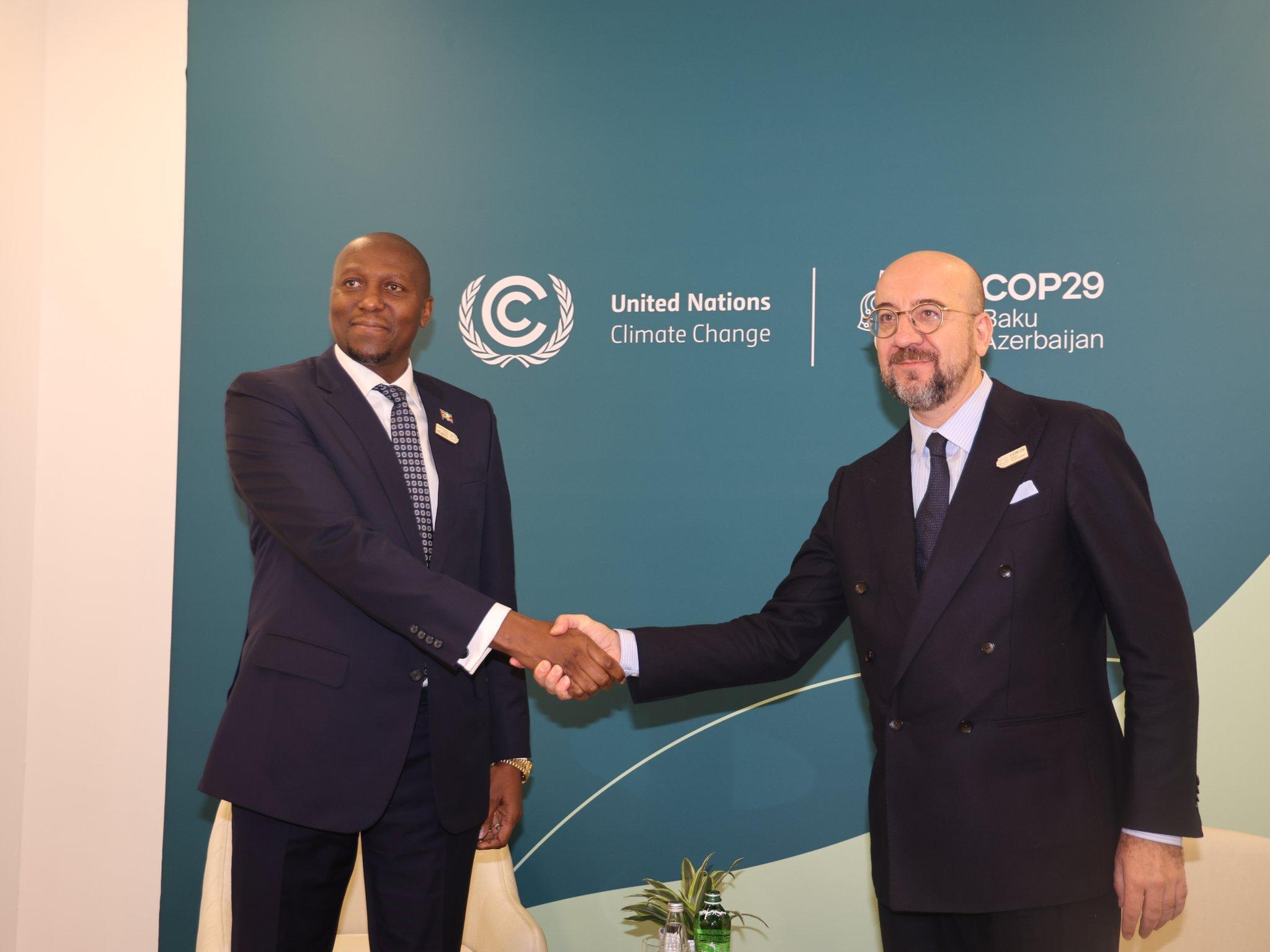 Russell Mmiso Dlamini at the Opening Session of the World Climate ...