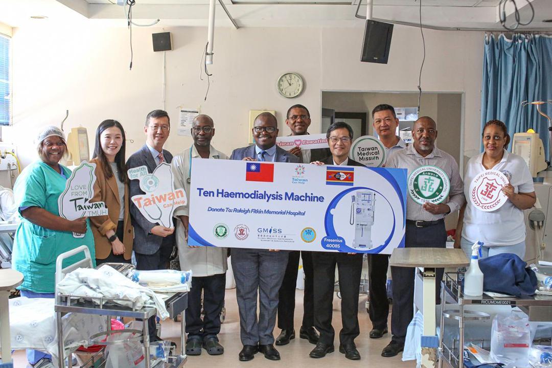TAIWAN DONATES 10 DIALYSIS MACHINES TO RFM - Eswatini