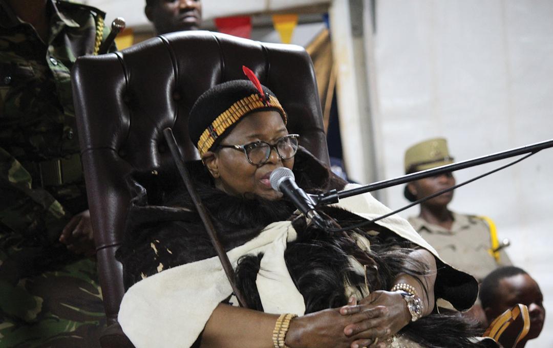 Her Majesty Indlovukazi Applauds Lutsango at Buganu Ceremony - Eswatini