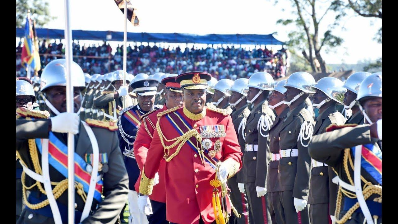 Army Day 2025 | his Majesty Inspecting the Guard of Honour - Eswatini