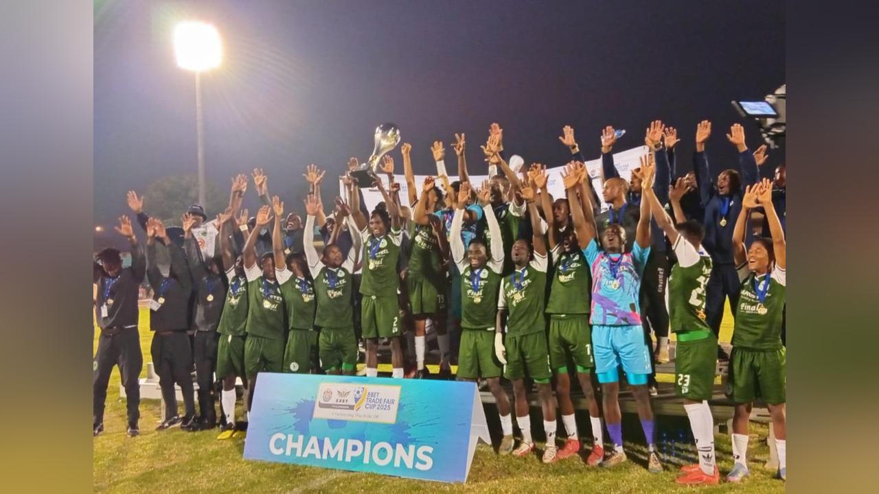 E630 000 RICHER AS HOTSPURS DEFEND 8BET CUP TITLE - Eswatini