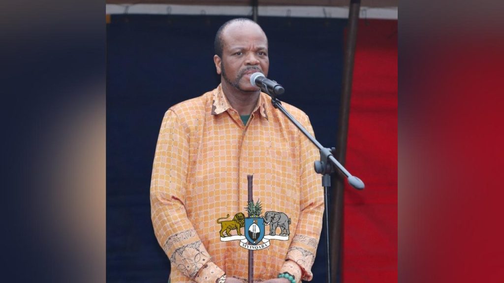 His Majesty King Mswati III Touring Jozini Game Reserve - Eswatini
