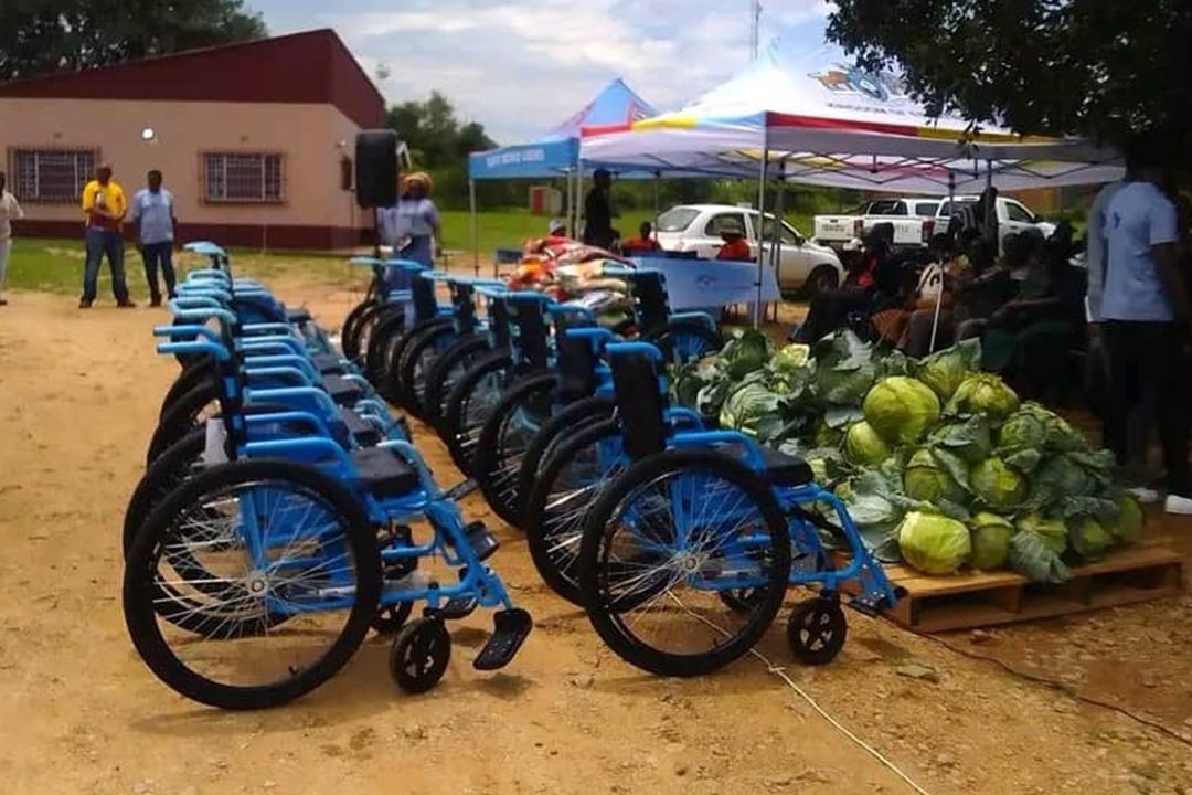 Church Donates Wheelchairs Food Cash to Disabled Individuals - Eswatini
