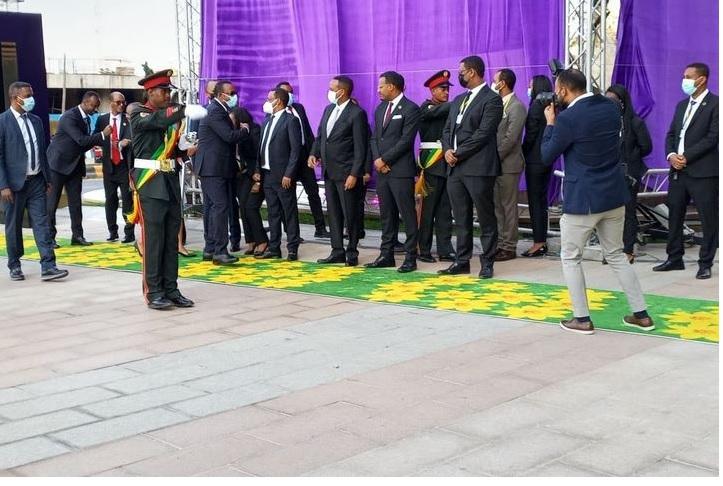 PM Abiy Inaugurates East Africa’s Tallest CBE Headquarters Building ...