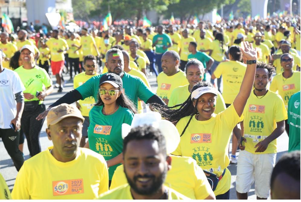 22nd Edition of Great Ethiopian Run Colorfully Held in Addis Ababa ...
