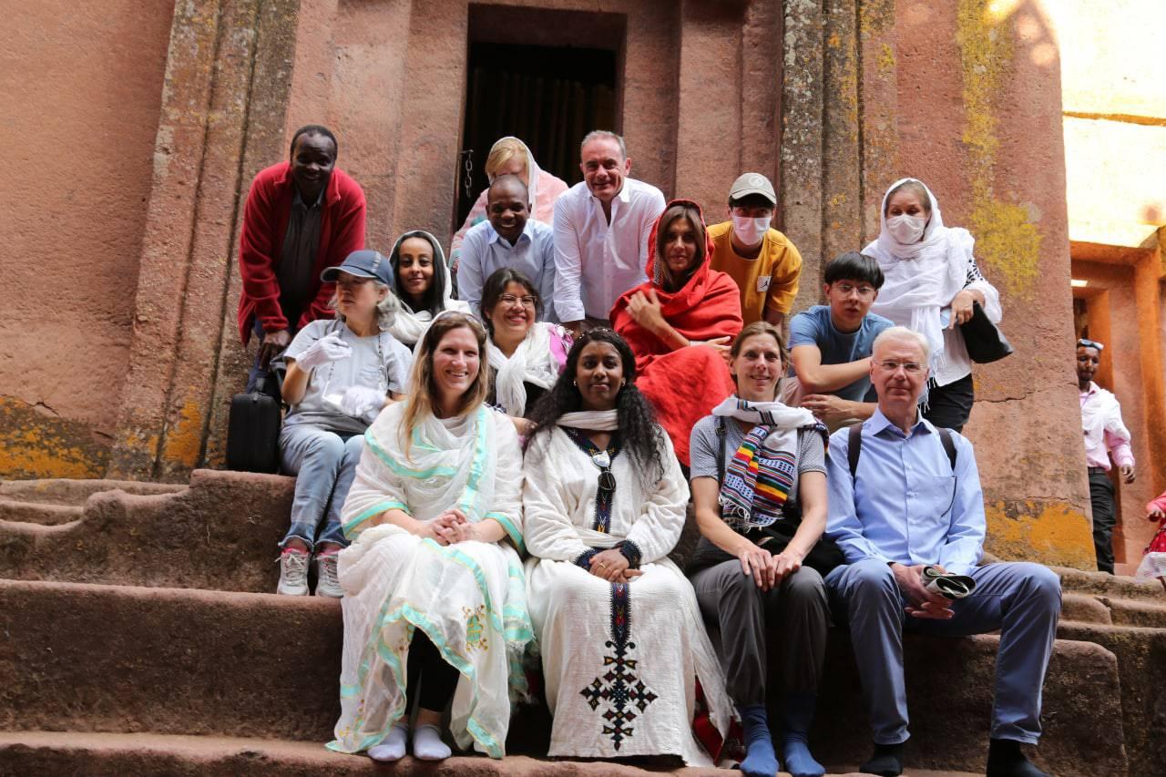 Ambassadors of Various Countries Visit Lalibela Rock Hewn Churches ...