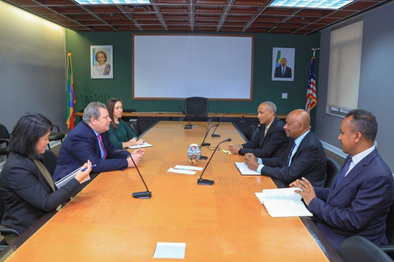 Ambassador Seleshi Holds Discussion with US Officials - Ethiopia