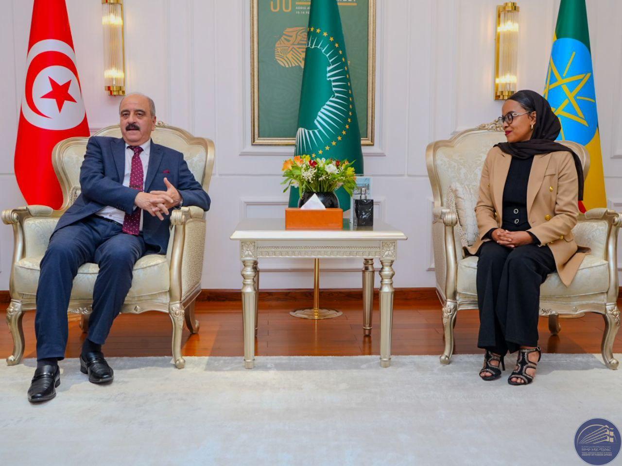 Tunisian and Libyan Foreign Ministers Arrive in Ethiopia to Partake ...