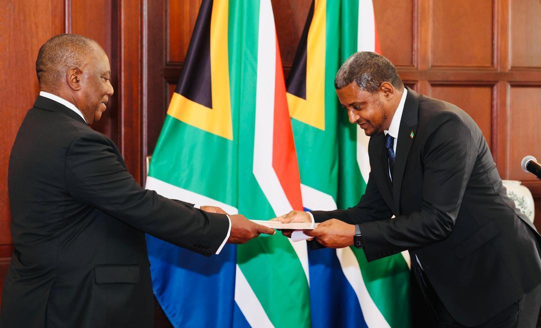 Ethiopia’s Ambassador Delil Kedir presents Credentials to President ...