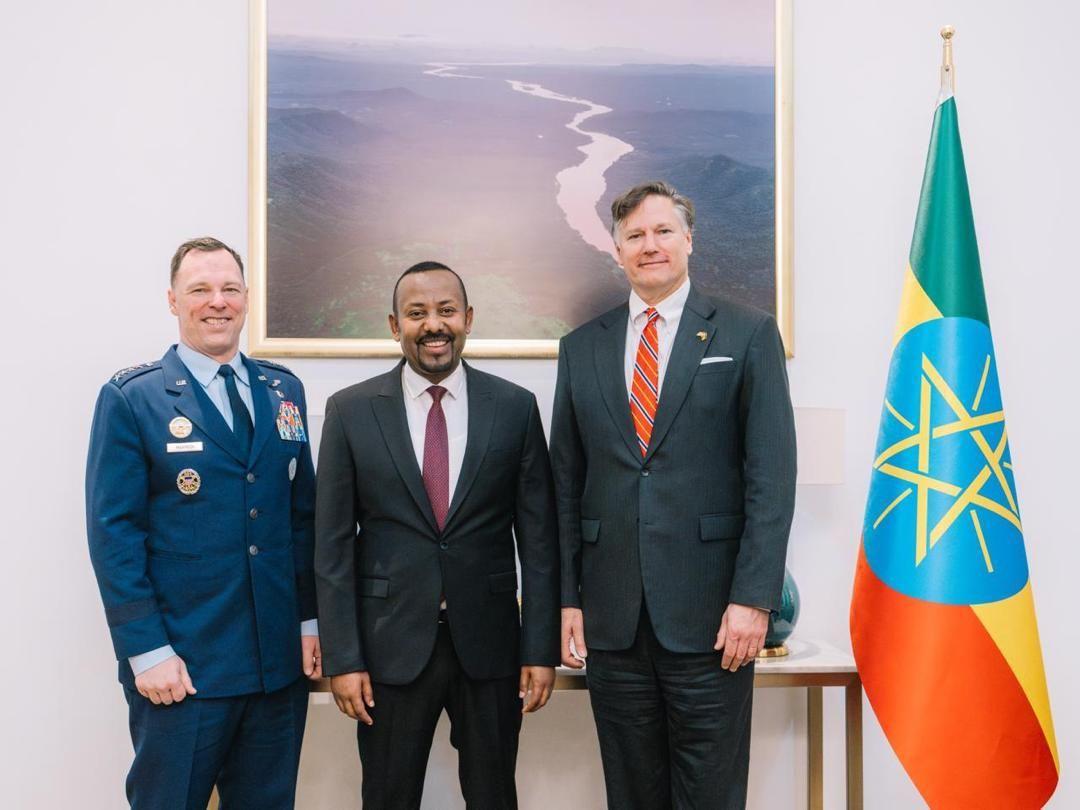PM Abiy Holds Talks with U.S. Deputy Secretary of State, AFRICOM ...