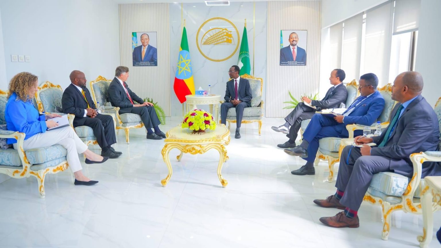 Foreign Minister Gedion Meets U.S. Deputy Secretary of State to ...